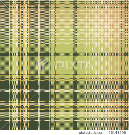 beige pixel check fabric texture seamless pattern - Stock Illustration ...
