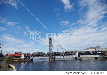 Kansai Main Line Suehiro Movable Bridge (Strake... - Stock Photo ...