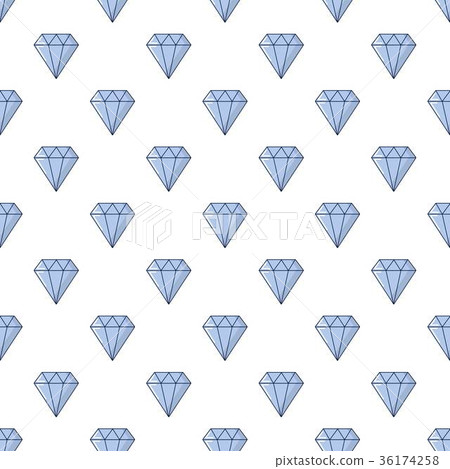 Precious stone pattern seamless - Stock Illustration [36174258] - PIXTA