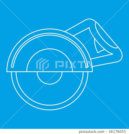 Cut off machine icon, outline style - Stock Illustration [36176055] - PIXTA