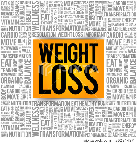 WEIGHT LOSS word cloud-插圖素材 [36284487] - PIXTA圖庫