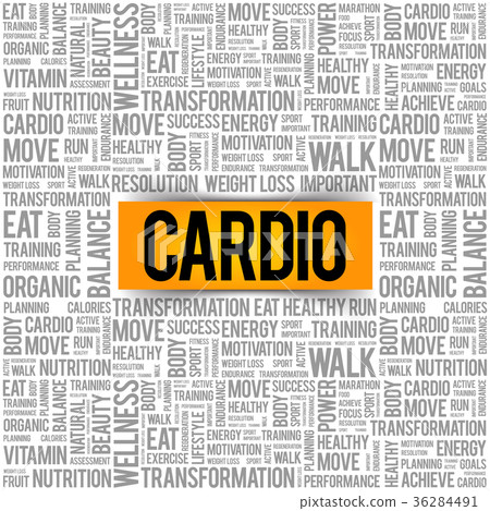 CARDIO word cloud collage - Stock Illustration [36284491] - PIXTA