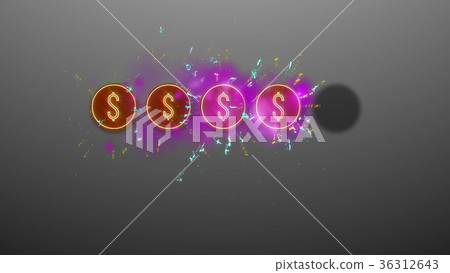 Four Dollar Rating Symbols Illustration - Stock Illustration [36312643 ...