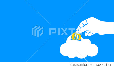 Savings_cloud - Stock Illustration [36340124] - PIXTA