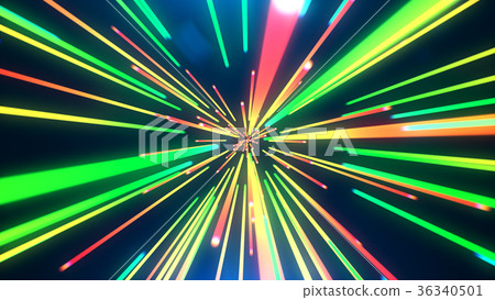 Abstract jump in time - Stock Illustration [36340501] - PIXTA