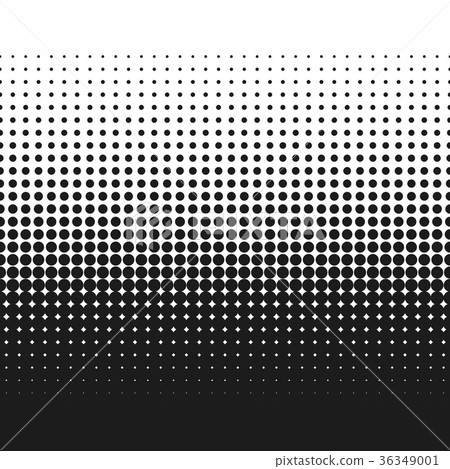 Dotted gradient vector illustration, retro - Stock Illustration ...