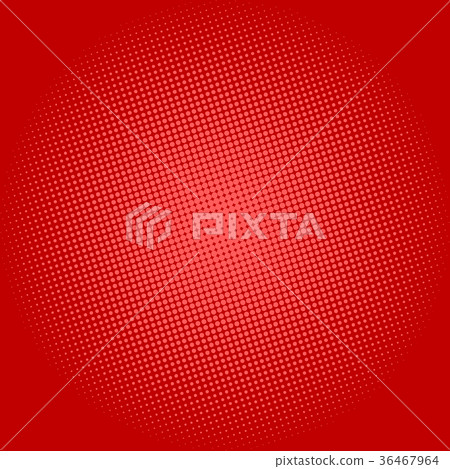 Dots on Red Background, Pop Art Background - Stock Illustration ...