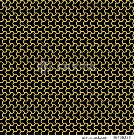 Geometric Seamless Vector Pattern - Stock Illustration [36496228] - PIXTA