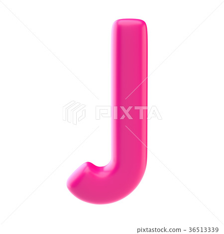 Glossy pink letter uppercase - Stock Illustration [36513339] - PIXTA