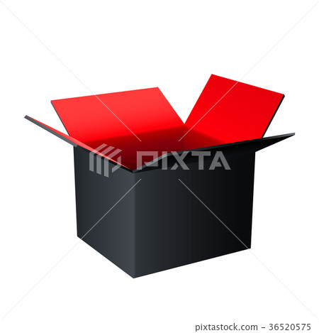 red box open - Stock Illustration [36520575] - PIXTA