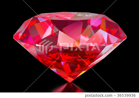 Ruby, 3D rendering - Stock Illustration [36539936] - PIXTA
