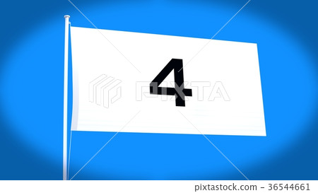 4 flags - Stock Illustration [36544661] - PIXTA