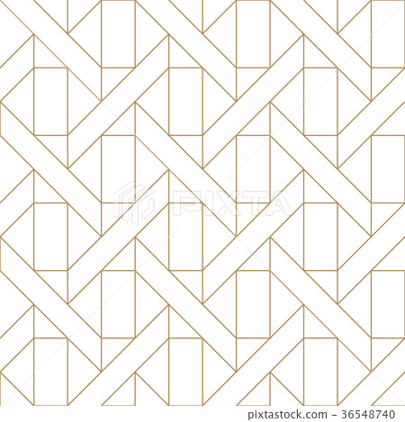 Gold geometric simple minimalist pattern. - Stock Illustration ...