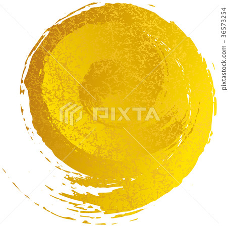 The handwriting of the golden whirlpool - Stock Illustration [36573254 ...