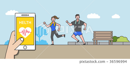 Mobile-payment help us live a convenient life. 012-插圖素材 [36596994 ...