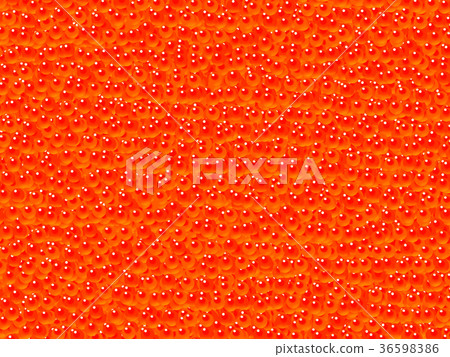 Salmon roe background - Stock Illustration [36598386] - PIXTA