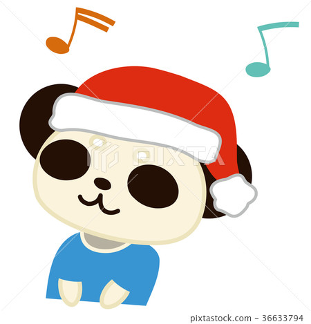 Child panda waiting for fun - Stock Illustration [36633794] - PIXTA