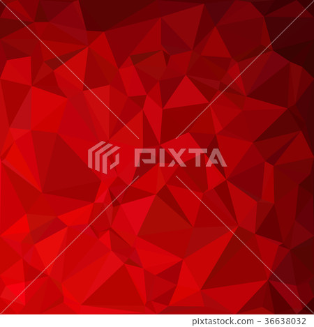Red Polygonal Mosaic Background, Creative Design - Stock Illustration ...