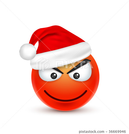 Smiley,emoticon. Red emoji, face with emotions and - Stock Illustration ...