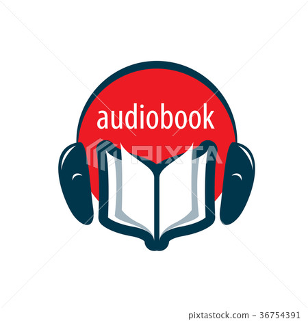 Audiobook. Vector logo template - Stock Illustration [36754391] - PIXTA