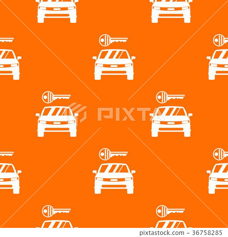 Car and key pattern seamless - Stock Illustration [36758285] - PIXTA