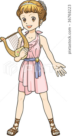 Muses Greek Mythology Cartoon