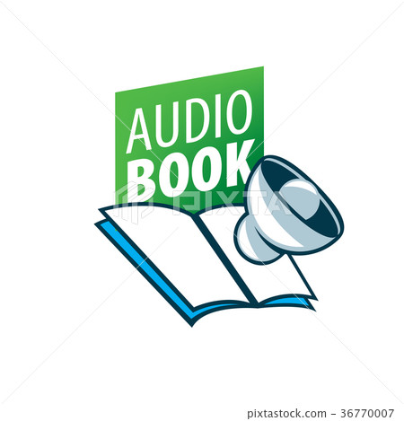 Audiobook. Vector logo template - Stock Illustration [36770007] - PIXTA