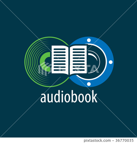 Audiobook. Vector logo template - Stock Illustration [36770035] - PIXTA