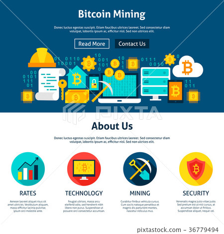 Bitcoin Mining Infographic