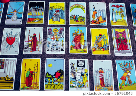 Tarot card, horoscope - Stock Photo [36791043] - PIXTA