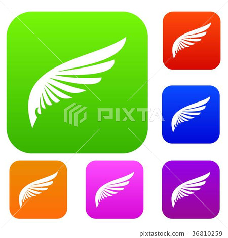 Wing set collection - Stock Illustration [36810259] - PIXTA