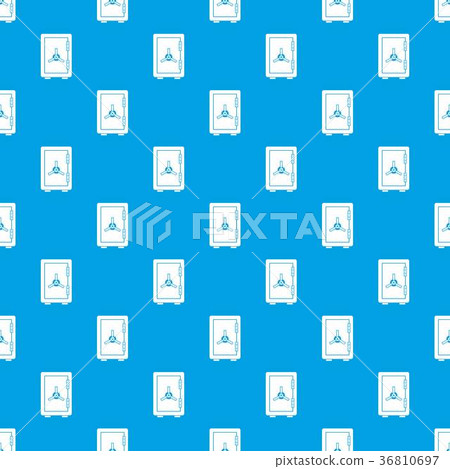 Safe pattern seamless blue - Stock Illustration [36810697] - PIXTA