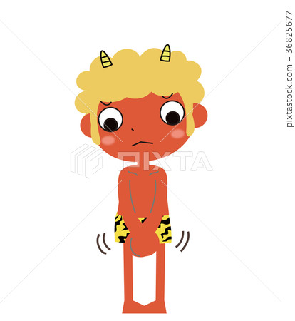 Red baby demon - Stock Illustration [36825677] - PIXTA