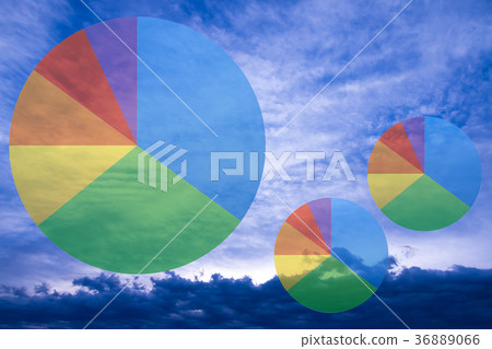 Empty graph material - Stock Illustration [36889066] - PIXTA