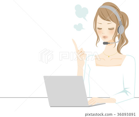 Kramer angry woman frustrated - Stock Illustration [36893891] - PIXTA