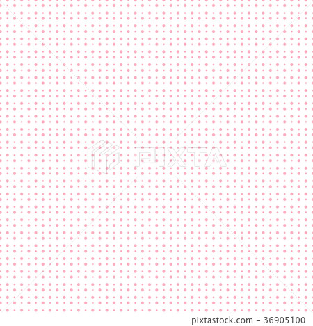 Pink halftone with dots pattern on white - Stock Illustration [36905100 ...