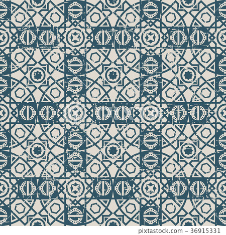 Seamless retro worn out background vintage pattern - Stock Illustration ...