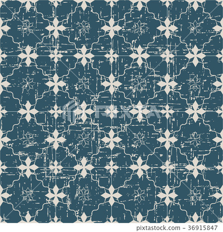 Seamless retro worn out background vintage pattern - Stock Illustration ...