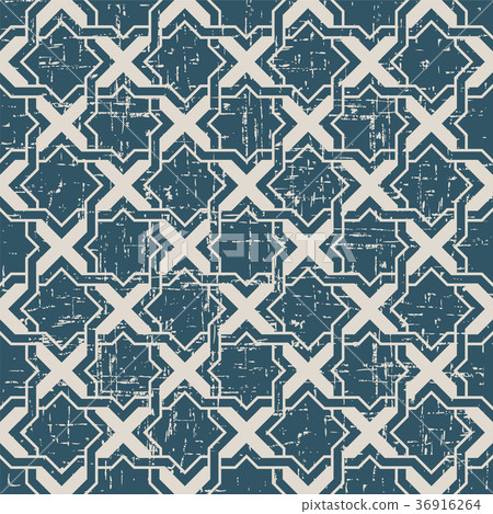 Seamless retro worn out background vintage pattern - Stock Illustration ...
