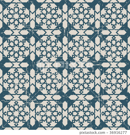Seamless retro worn out background vintage pattern - Stock Illustration ...