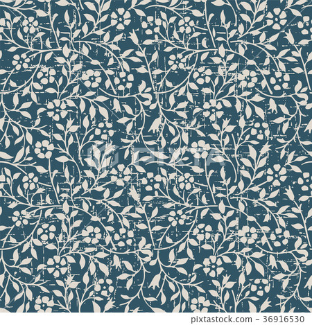 Seamless retro worn out background vintage pattern - Stock Illustration ...