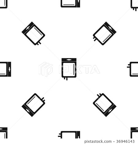 Blood transfusion pattern seamless black - Stock Illustration [36946143 ...