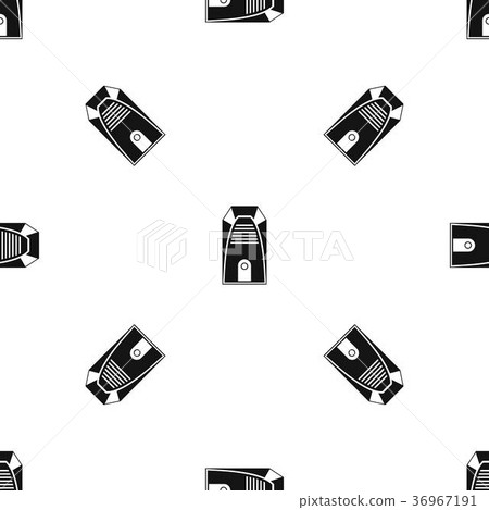 Modern electric home heater pattern seamless black - Stock Illustration ...
