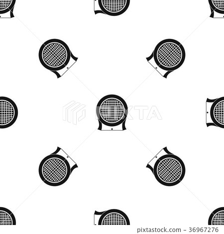Electric heater pattern seamless black - Stock Illustration [36967276 ...