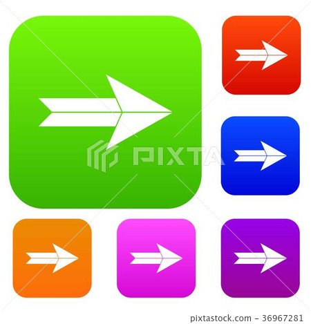 Big arrow set collection - Stock Illustration [36967281] - PIXTA