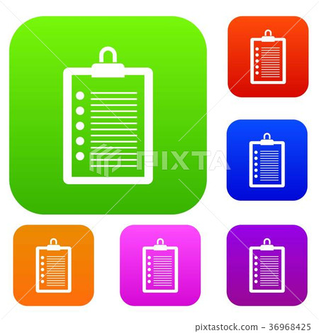 To do list set collection - Stock Illustration [36968425] - PIXTA