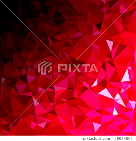 Red Polygonal Mosaic Background, Creative Design - Stock Illustration ...