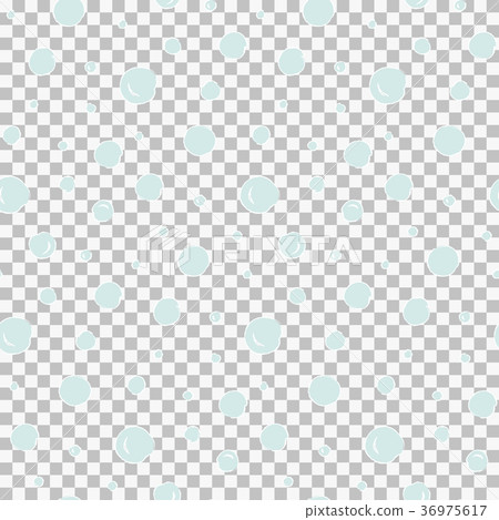 Seamless pattern with hand drawn blue snow circles - Stock Illustration ...