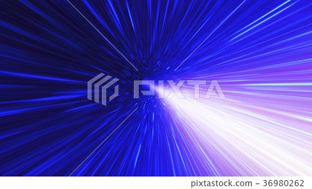 High energy particles traveling through space-time - Stock Illustration ...