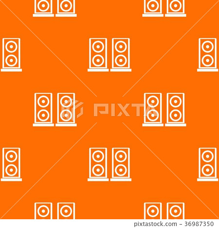 Music speakers pattern seamless - Stock Illustration [36987350] - PIXTA